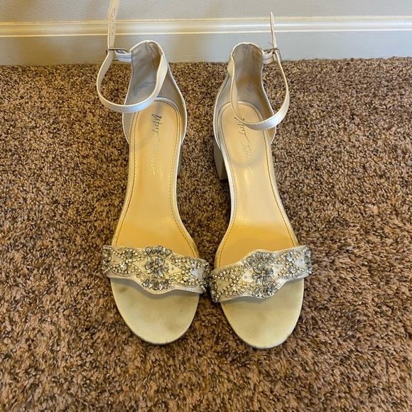 Betsey Johnson | Shoes | Betsy Johnson Low Heel Bridal Shoe | Poshmark